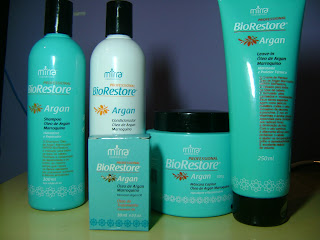 By Moda e Magia: Mirra BioRestore - Linha ARGAN