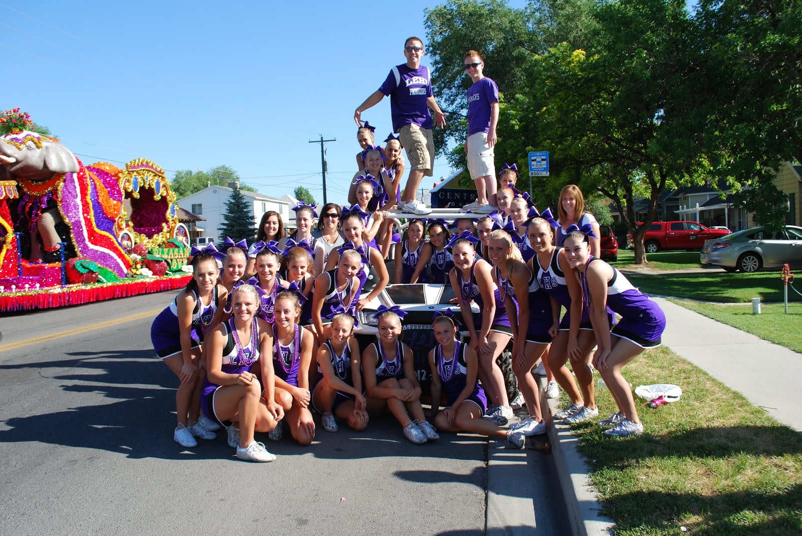 LEHI HIGH SCHOOL CHEER: MORE PHOTOS! 2009-2012
