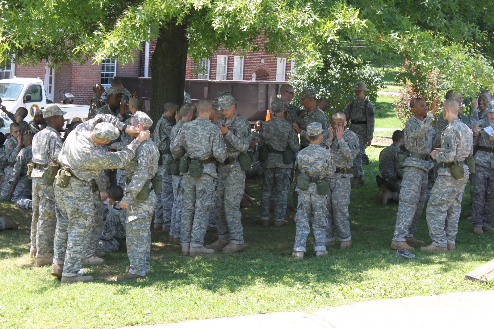 U.S. Army Cadet Corps: Cammo, Relays and Mud
