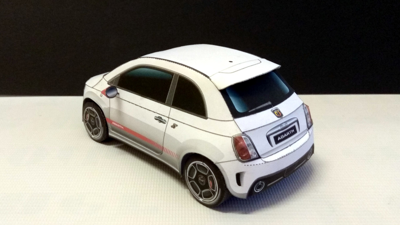 Papercrafts Fiat 500 Paper Toys Fiat And Papercraft | Images and Photos ...