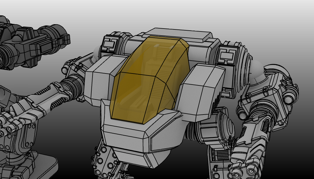 28mm Viper Suit, Part 5: Main Hull Rework Begun