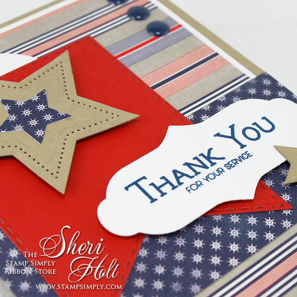Stamp Simply - Thank You For Your Service