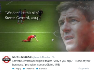 Signortofu: Steven Gerrard Mocked on Twitter. Hilarious!!!!