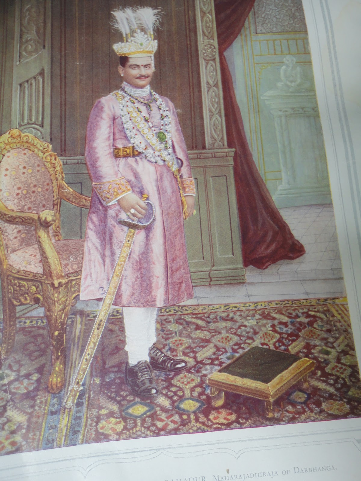 DARBHANGA RAJ / SIRKAR TIRHUT: Rulers of DARBHANGA RAJ & Method of ...