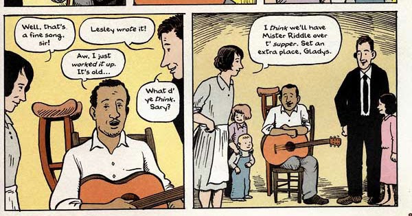 Carter Family Comics: Don't Forget This Blog!: Leslie Riddle Honored