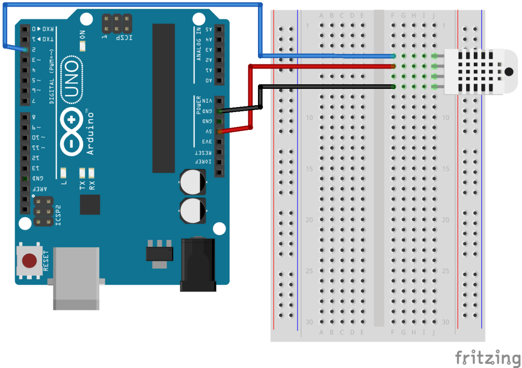 George S Blog Software Development Temperature And Humidity Sensor Dht11 In Arduino With Java