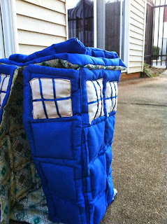 interior castle: frankie's stuffed tardis