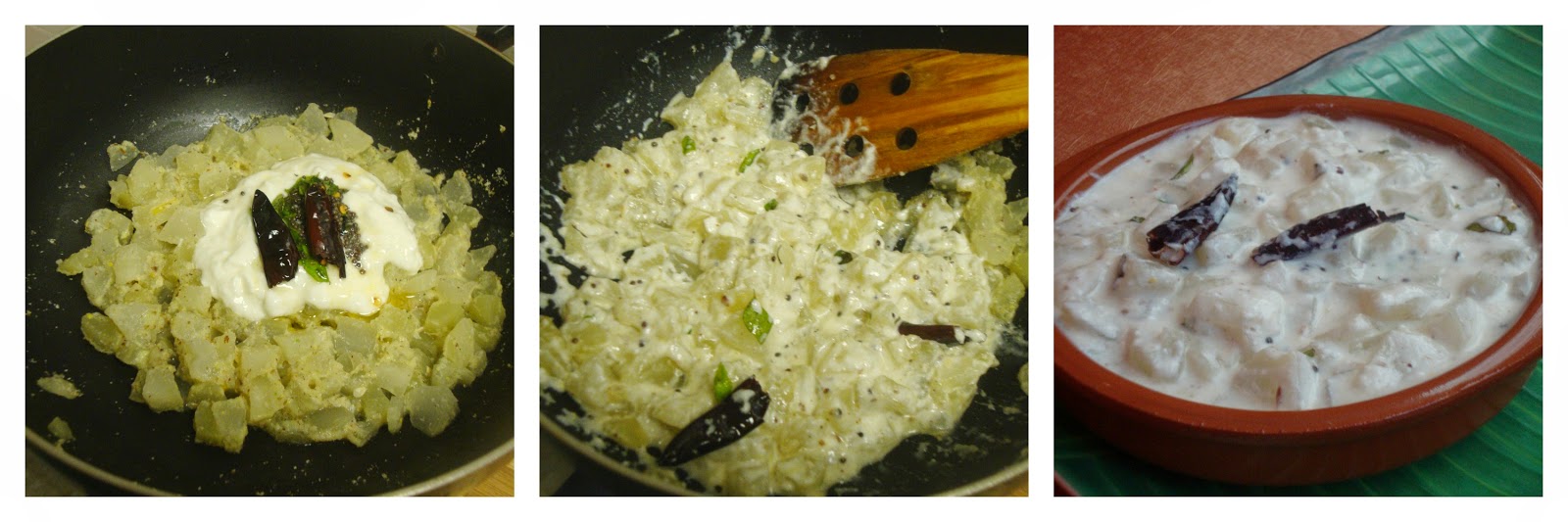 Poornima's Cook Book: Vellari Pachadi / Yellow Indian Cucumber Raita ...