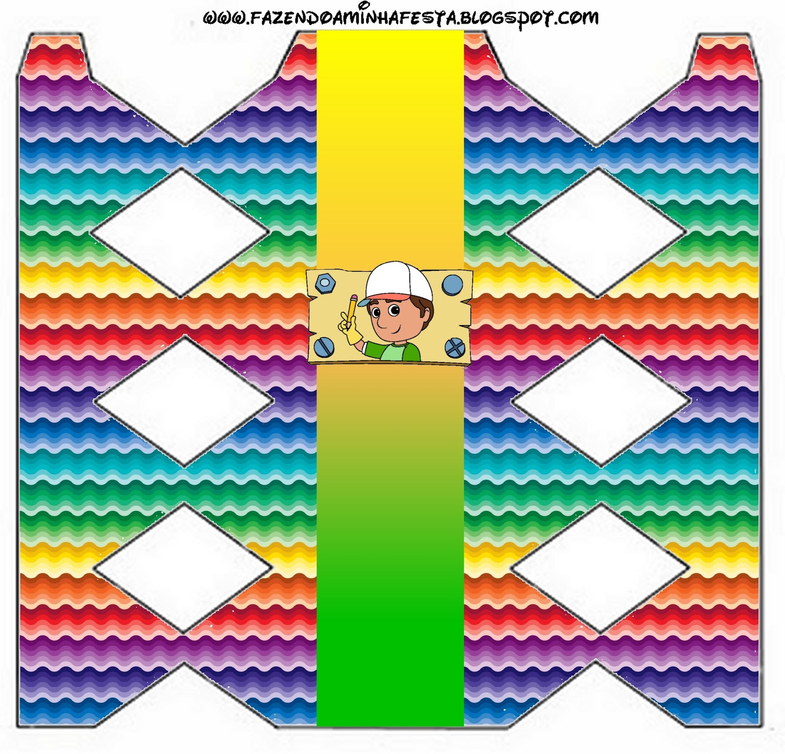 Handy Manny Party: Free Printable Boxes. - Oh My Fiesta! in english