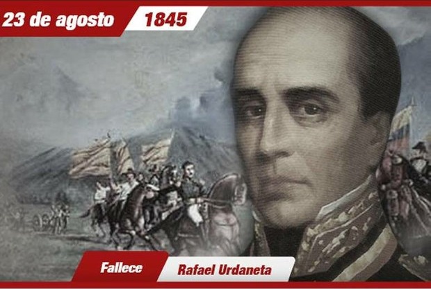 Megainfocentro Mérida: 23 De Agosto De 1845 Muere Rafael Urdaneta.
