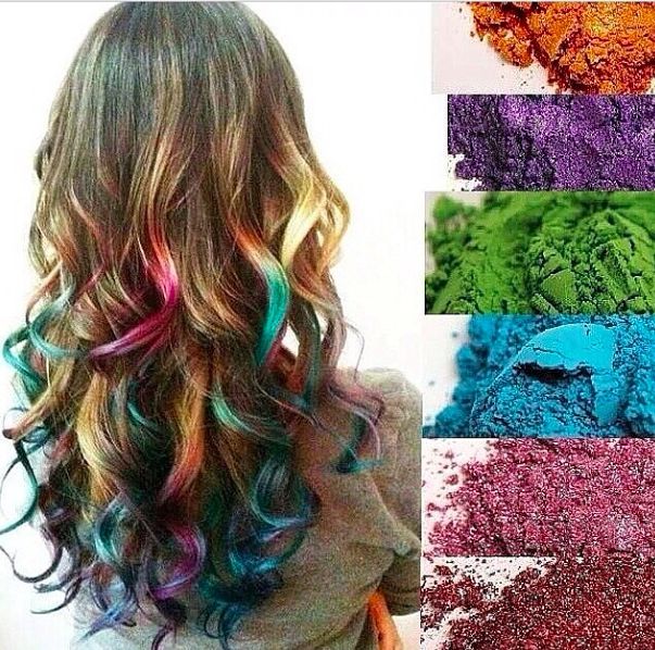 How to chalk your hair