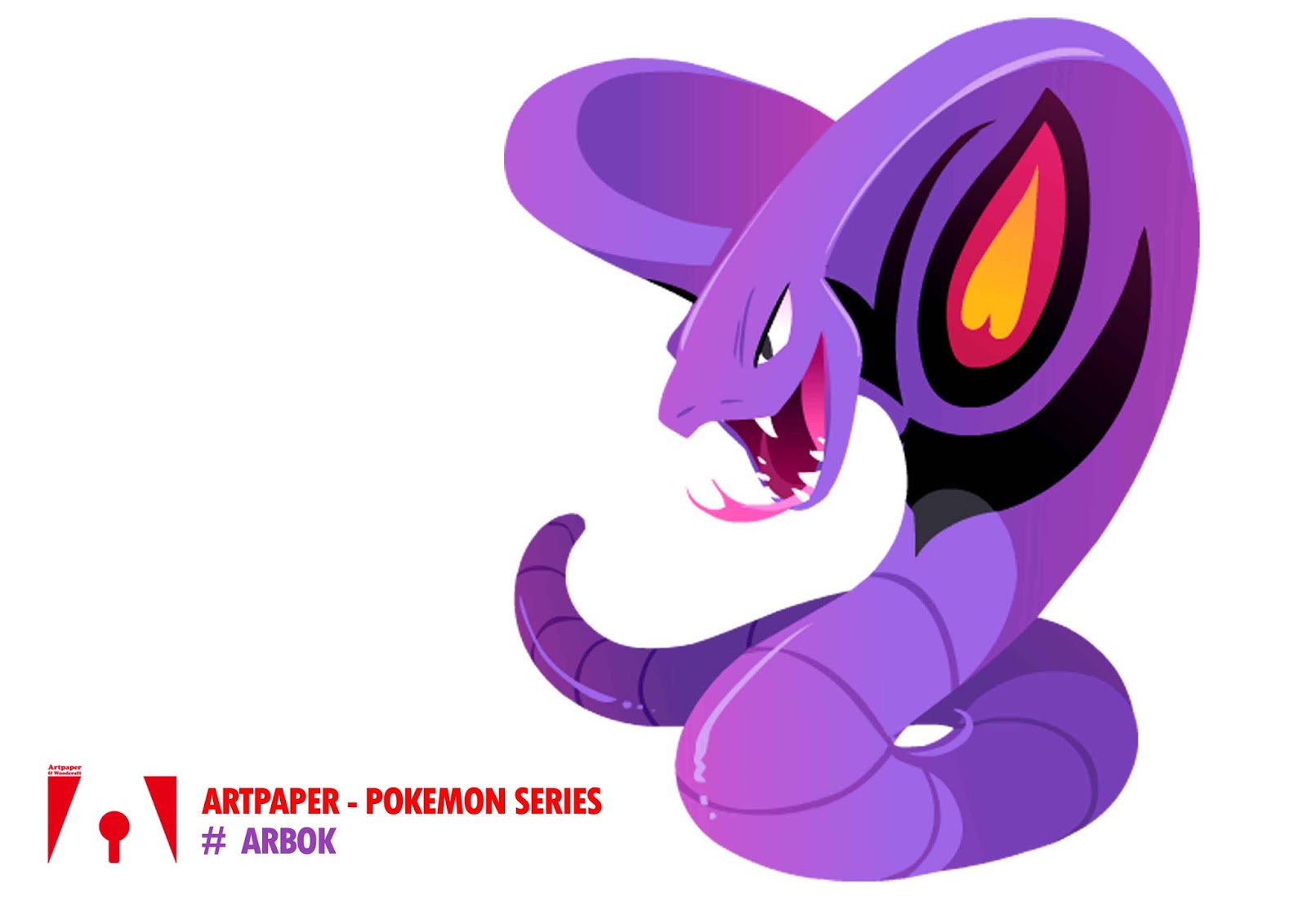 Workshop Artpaper: Pokemon Arbok