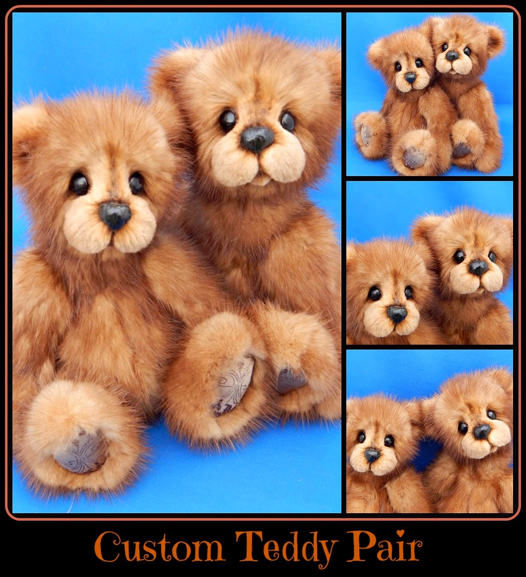 Designed By Kathy Myers: Custom Teddy Pair