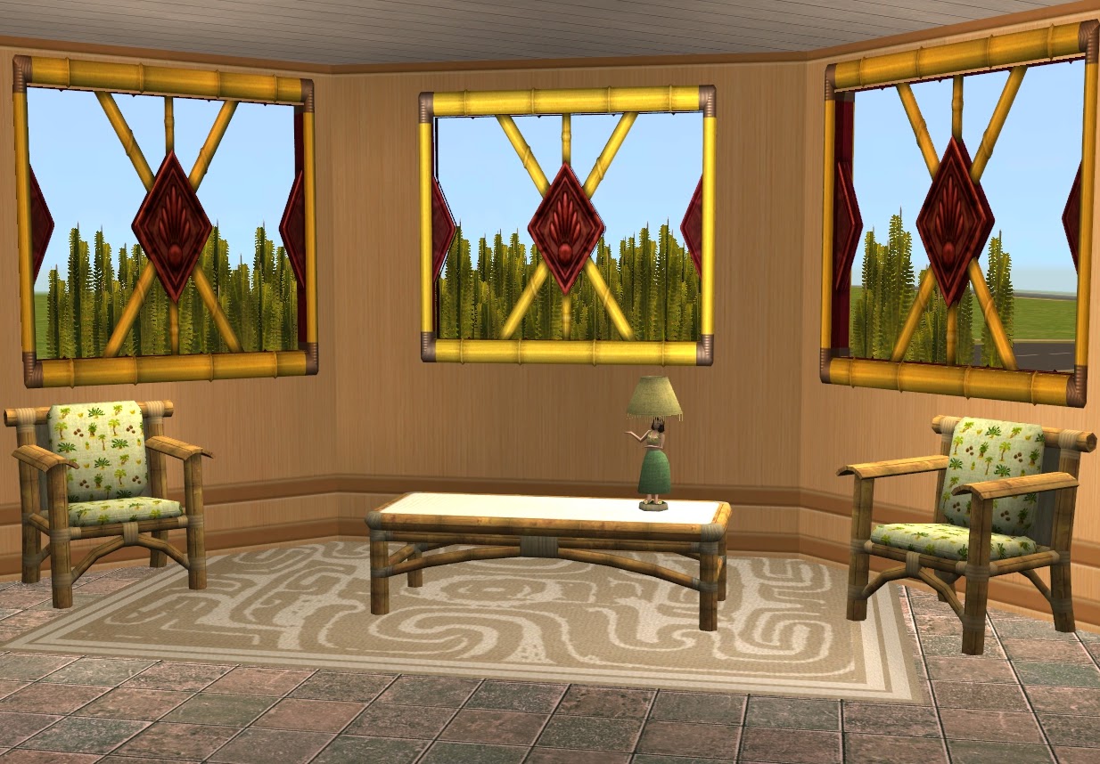 TheNinthWaveSims: The Sims 2 - Full Sized Tropical Views Windows (BV ...