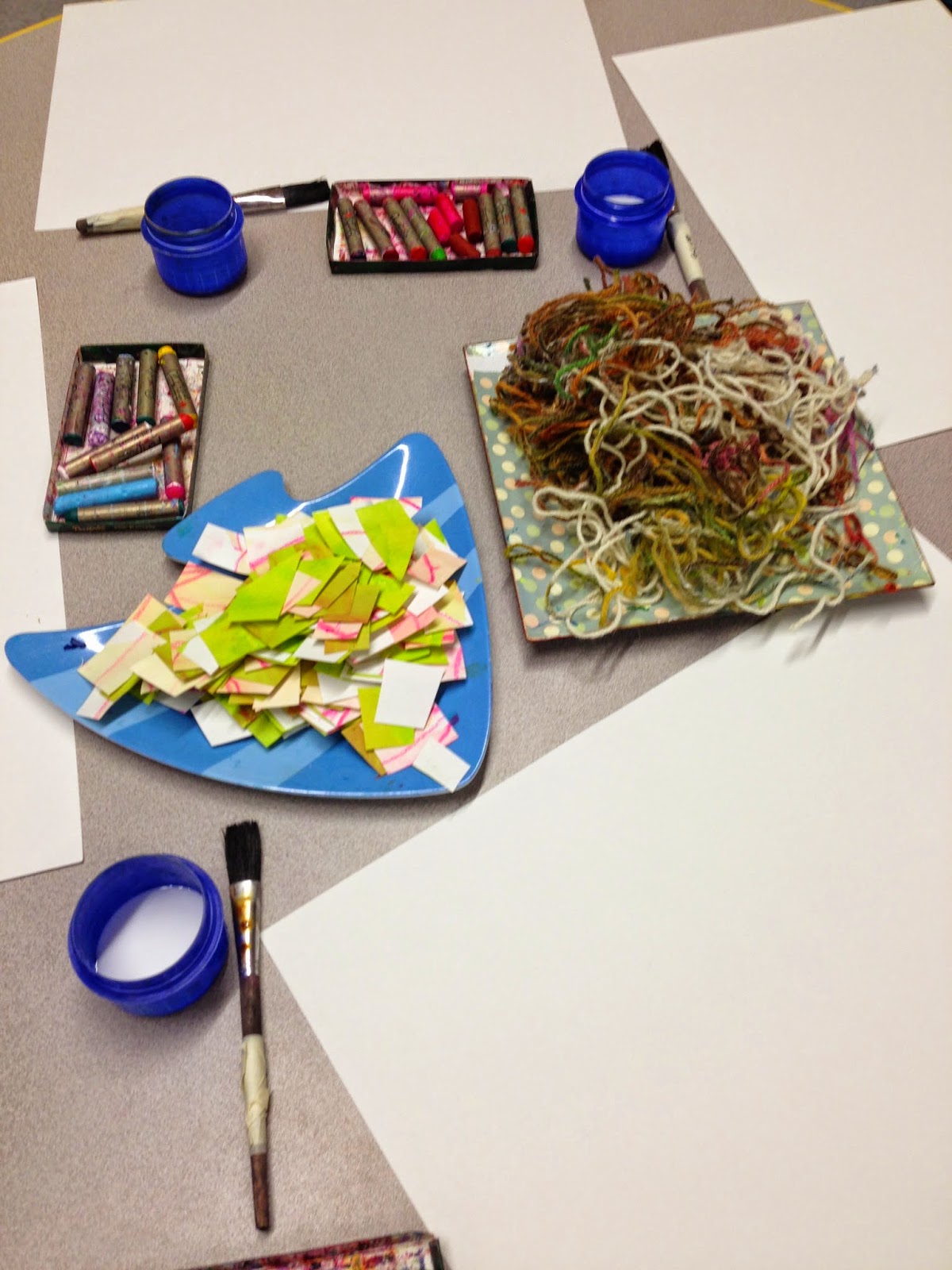 Pondering Preschool: What can we do with yarn?