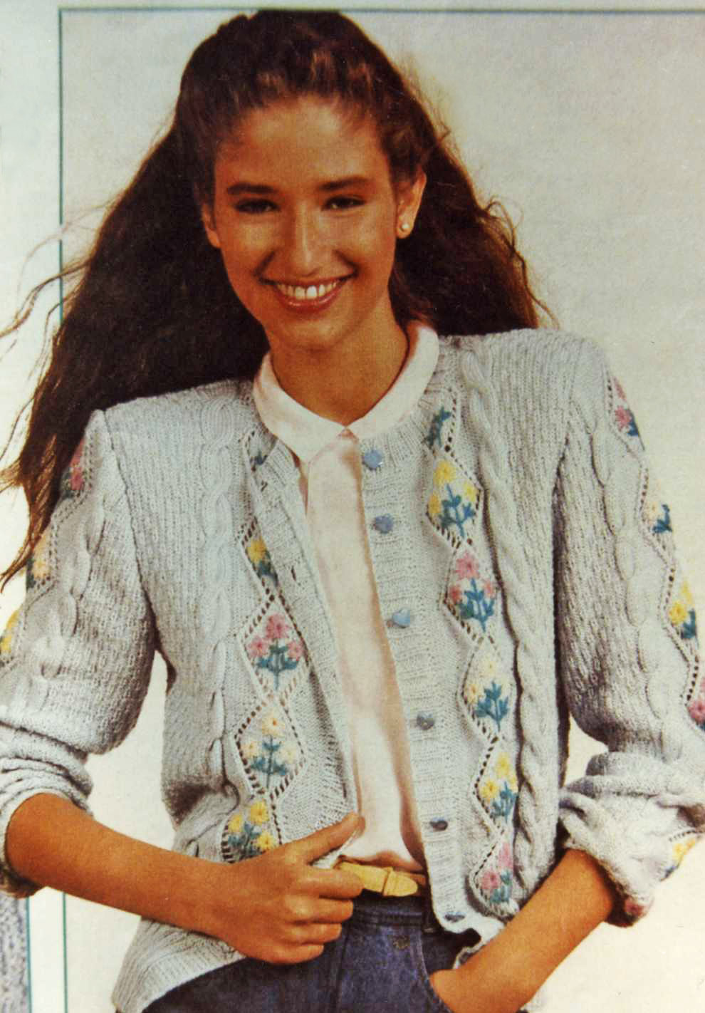 MARIETTE'S BACK TO BASICS: {My Hand Knitted & Hand Embroidered Sweater}