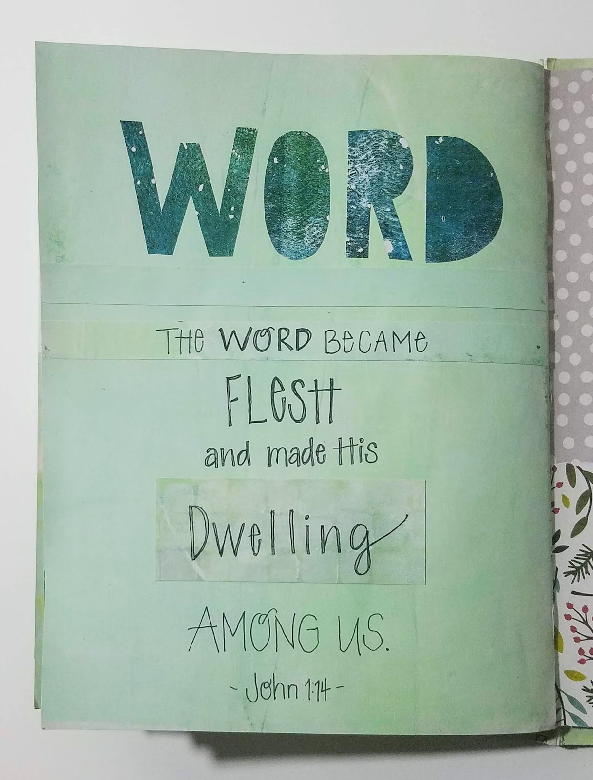 Found on Brighton: Advent Words: W is for Word