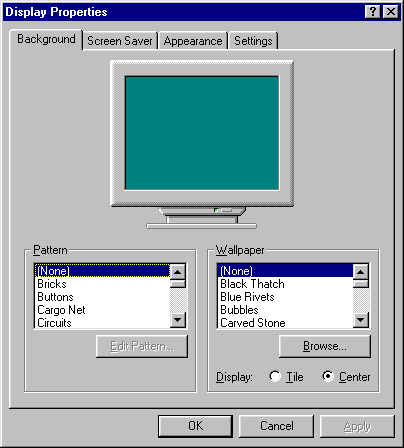 Windows 95 Screen shots - Remembrance of the evolution of Windows ...