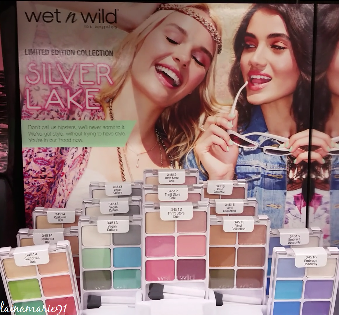 Lainamarie91: Wet n Wild Cosmetics Limited Edition Collection Silver ...