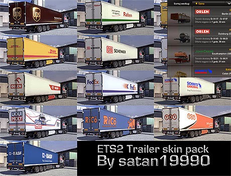 ETS2 Real Company logo and trailer skins ~ Truck Simulator