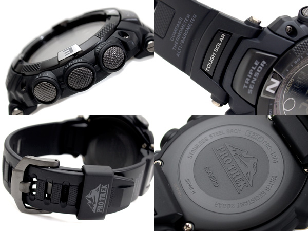Gecco Cyc (World of Watch): Casio Protrek PRG-130Y-1 All Black