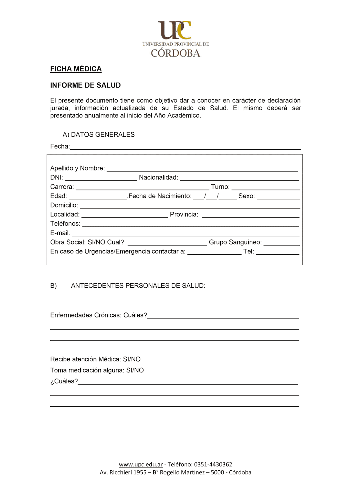 Escuela Superior de Bellas Artes "Dr. José Figueroa Alcorta": Ficha ...