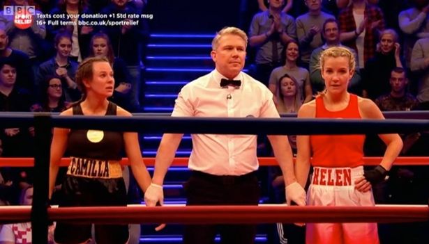 Helen Skelton vs Camilla Thurlow | Celebrity Boxing - Sport Relief 2018
