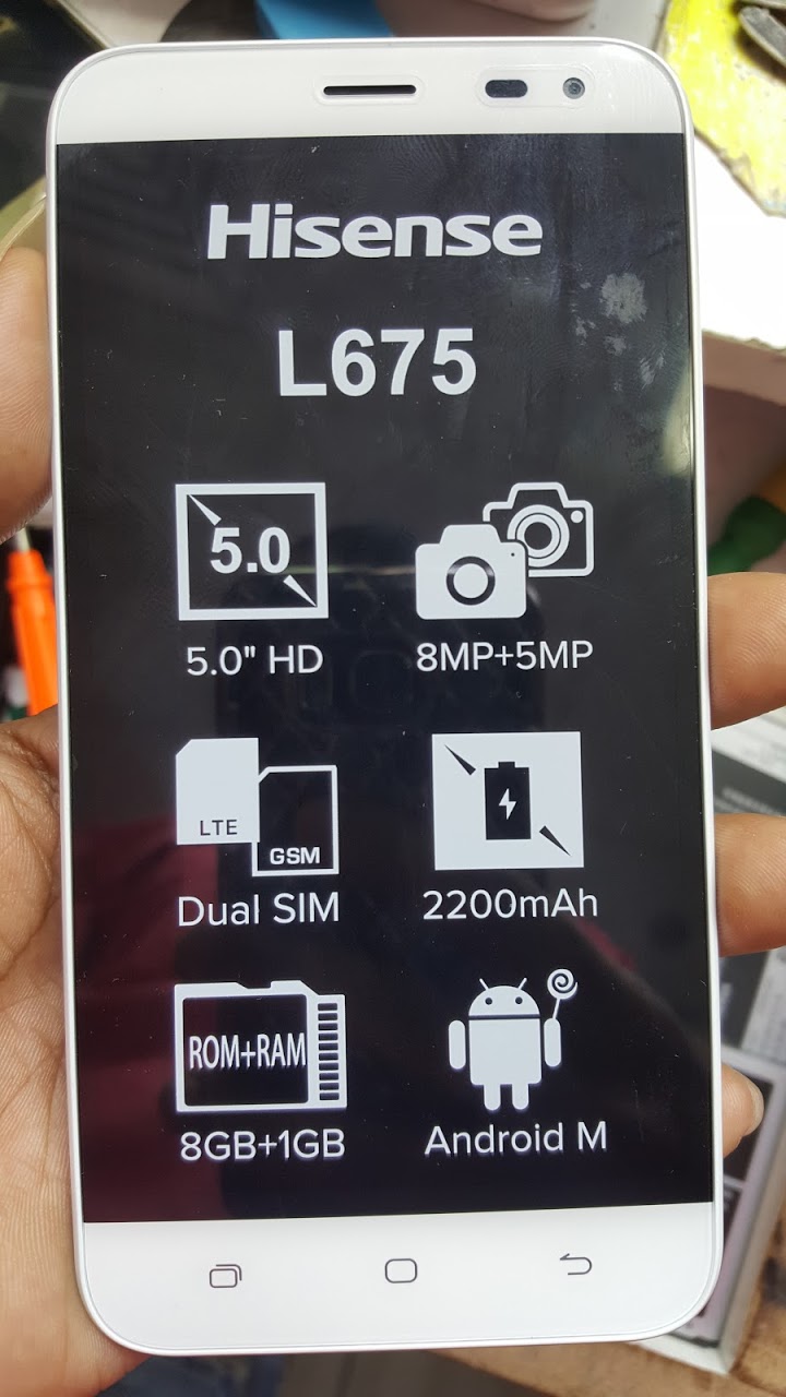 Hisense L675 Firmware 100% Tested Version : 6.0 flash file read by CM2 ...