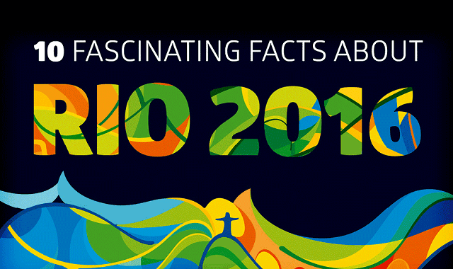 10 Fascinating Facts About Rio 2016 #Infographic - Visualistan