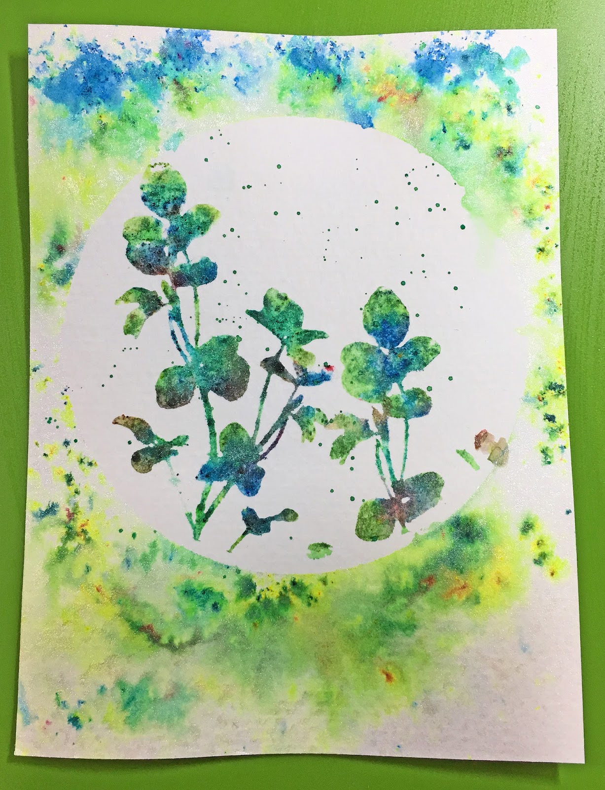 Backporch: Technique of the Week: Painting Your Stamps with Nuance