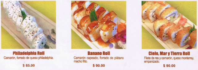 ORIGAMI EXPRESS: MENU