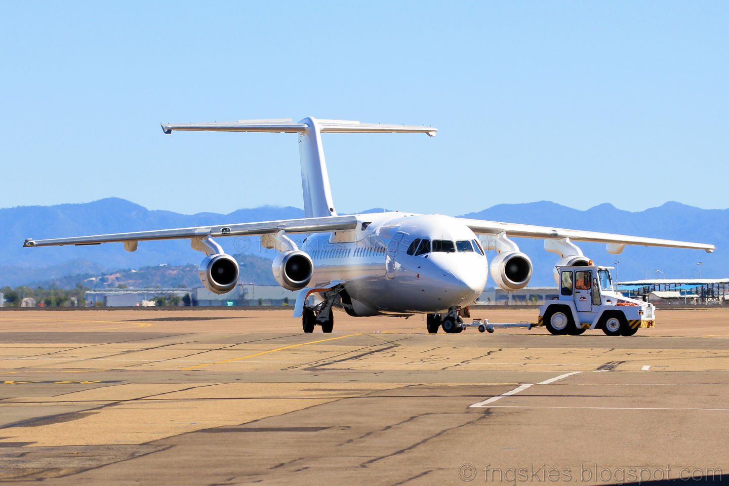 Far North Queensland Skies: National Jet Express BAe RJ100 VH-NJH ...