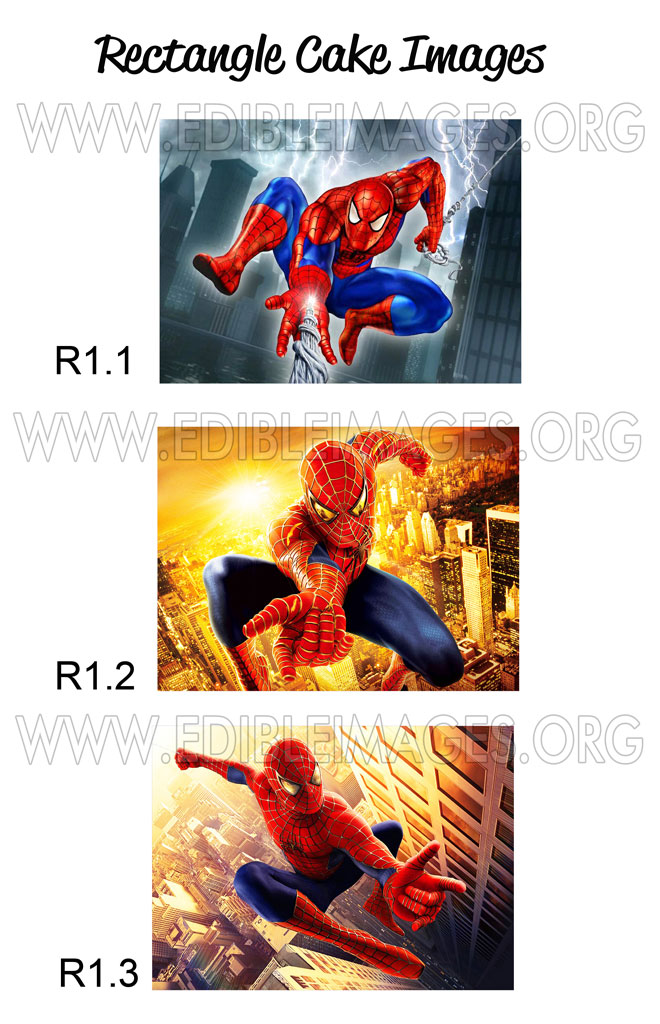 Edible Image spiderman - Aisha Puchong Jaya