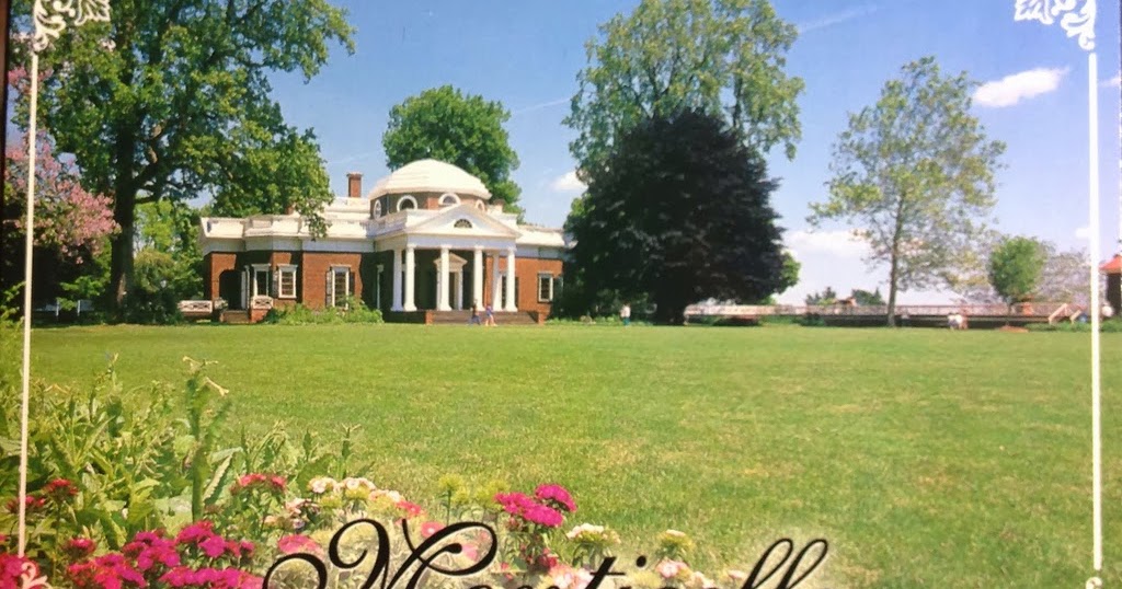 My postcard collection: USA - Monticello and the University of Virginia ...