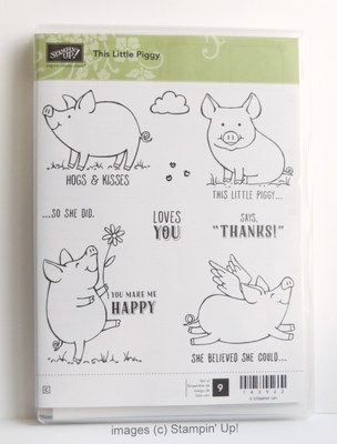 Sneak Peek: This Little Piggy Card for GDP#082 | Julie's Stamping Spot ...