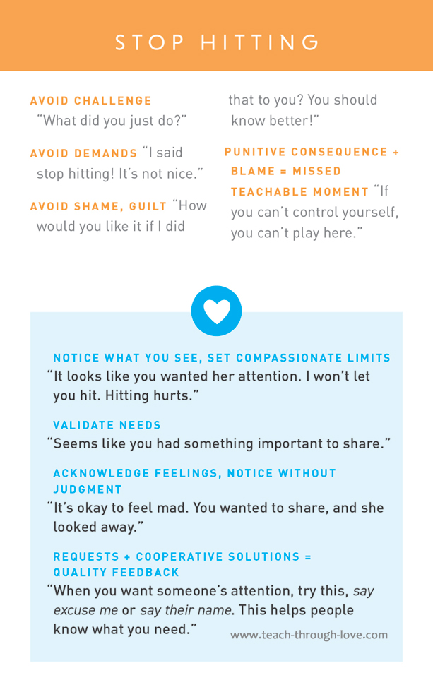 TEACH through Love: How Do I Get My Toddler To Stop Hitting?