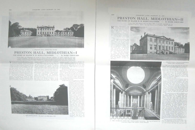 Corfu Blues and Global Views: Preston Hall, Midlothian; Henry Callander ...