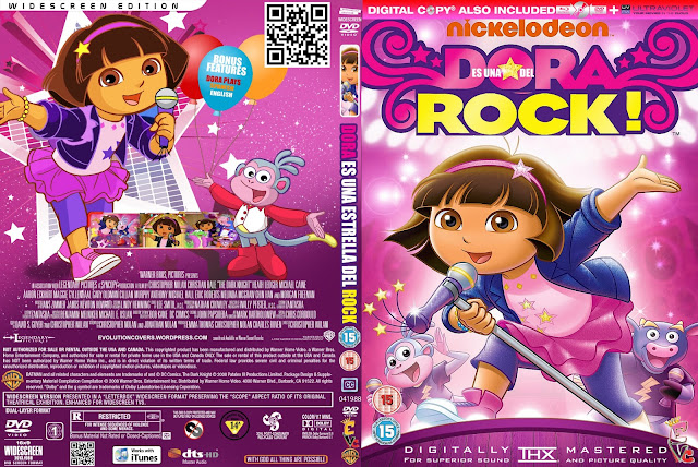 CARATULAS GRATIS DVD: dora rock