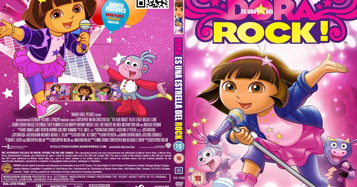 CARATULAS GRATIS DVD: dora rock