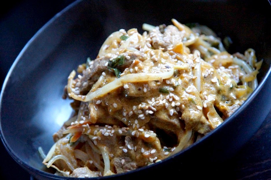 Bienvenue chez Spicy: Konjac au boeuf et germes de soja