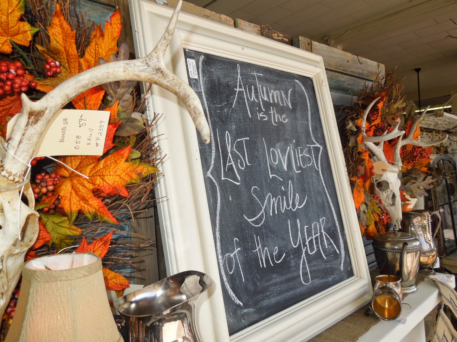 Booth 58: Signs of Fall