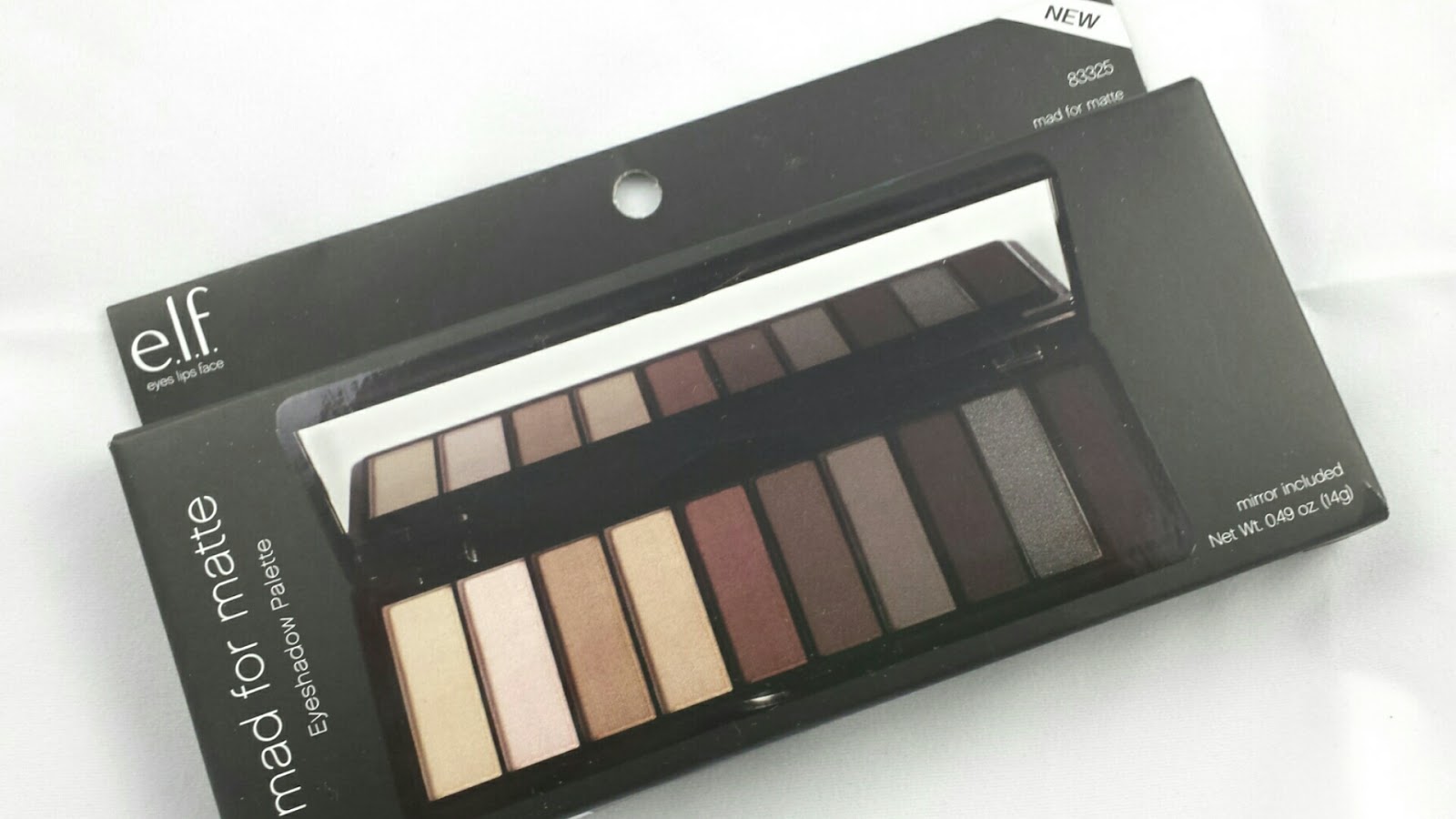 Jenn loves beauty: E.L.F. Mad For Matte Eyeshadow Palette Review