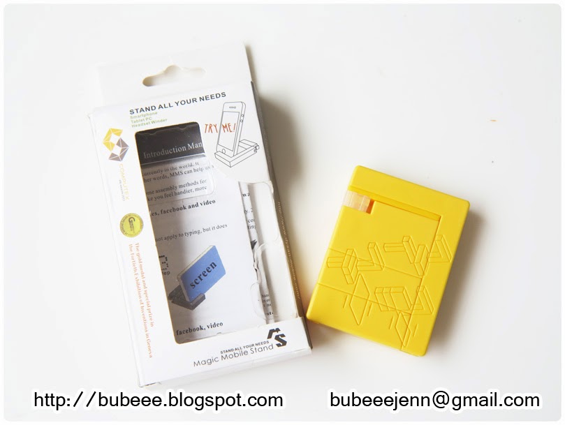 ♥ bubeee. ♥: 【科技】 提升品位生活。超好用的 MMS Magic Mobile Stand 攜帶式萬用手機座。 （附：讀者購物優惠）