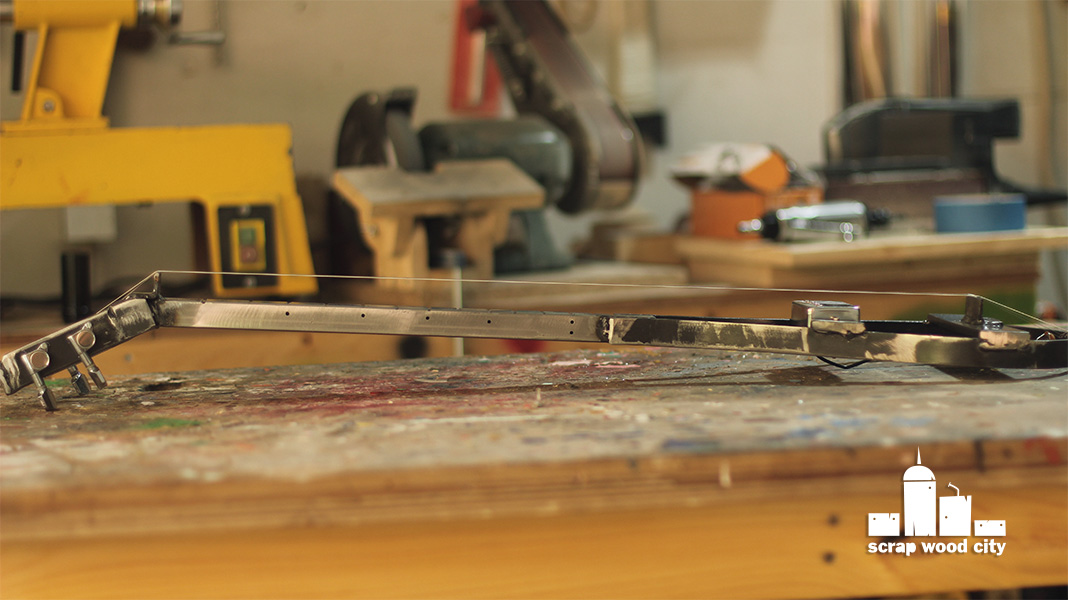scrap wood city: Making an experimental electric guitar out of metal