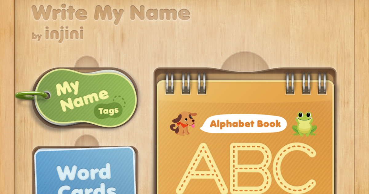 Tek-Ninja: Injini makes another great app: Write My Name