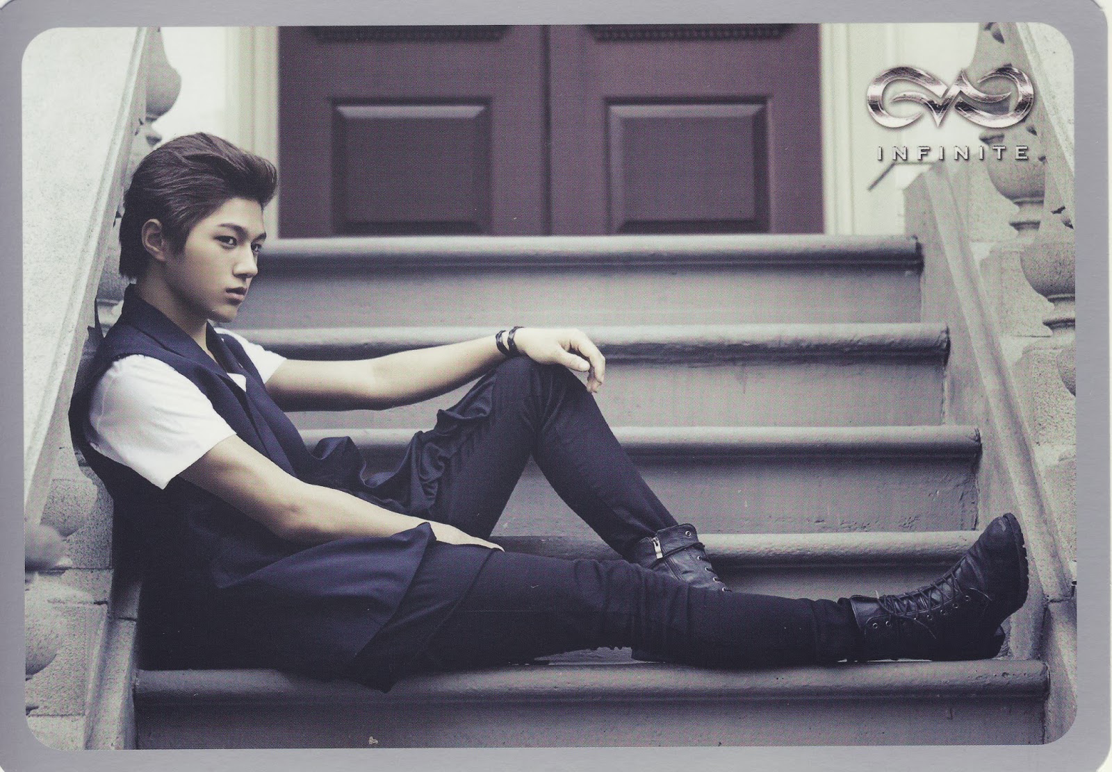 kpop scans: L (infinite) destiny member card