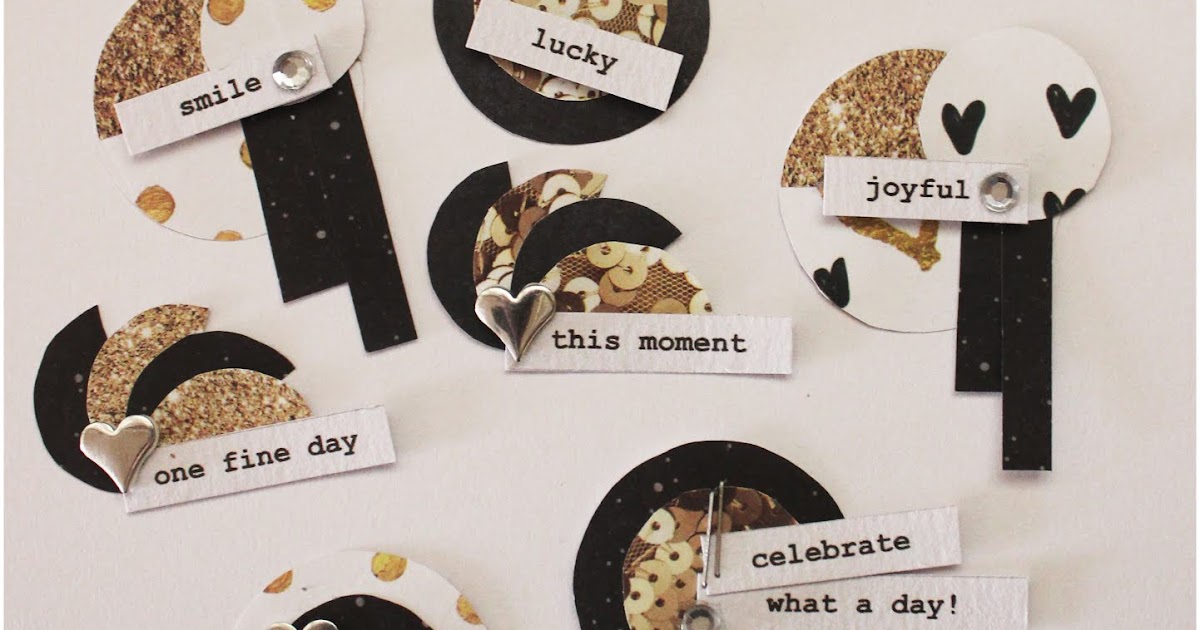 Mamma That Makes: DIY Embellishment Clusters From Scraps