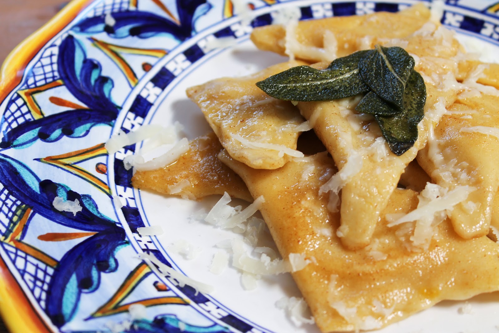 Food Nasty: Acorn Squash Manchego Ravioli