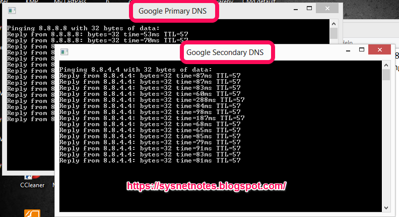 How to ping multiple ip addresses from cmd prompt ~ Sysnet Notes