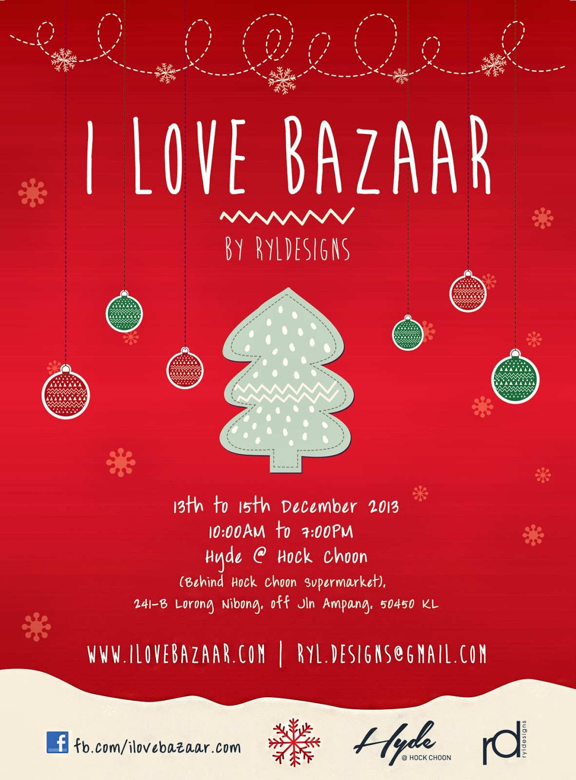 I Love Bazaar: Christmas Bazaar Hyde@HockChoon